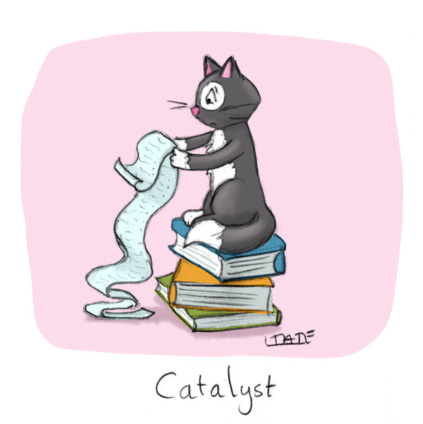 Catalyst Greeting Card - Full Colour – Louise Tate Illustration