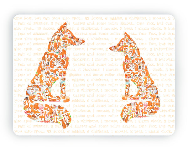 Fox Table Mat – Louise Tate Illustration